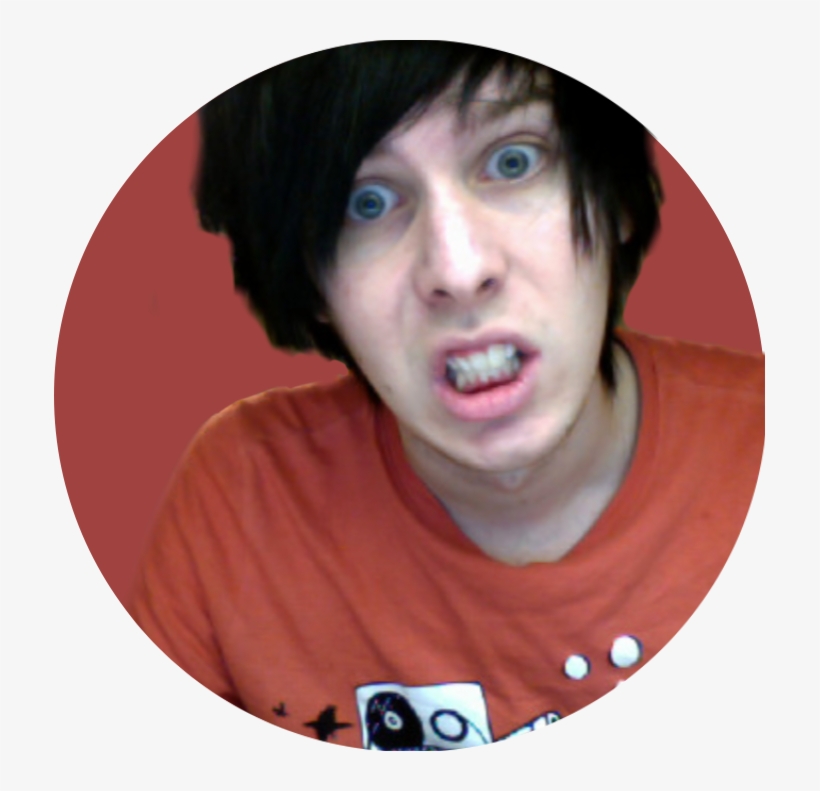 “phil Lester Dailybooth Icons ” - Fetus Amazingphil - Free Transparent ...