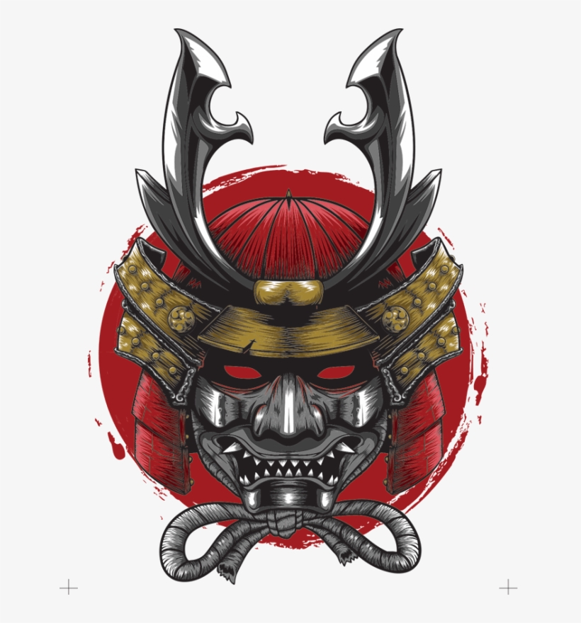 Samurai-head - Samurai Head Of Japan - Free Transparent PNG Download ...