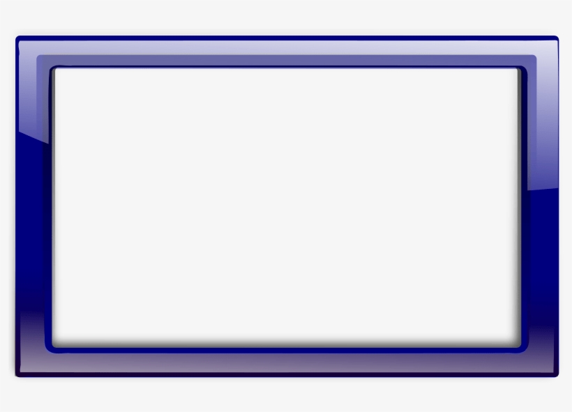 Blue Frame - Free Transparent PNG Download - PNGkey