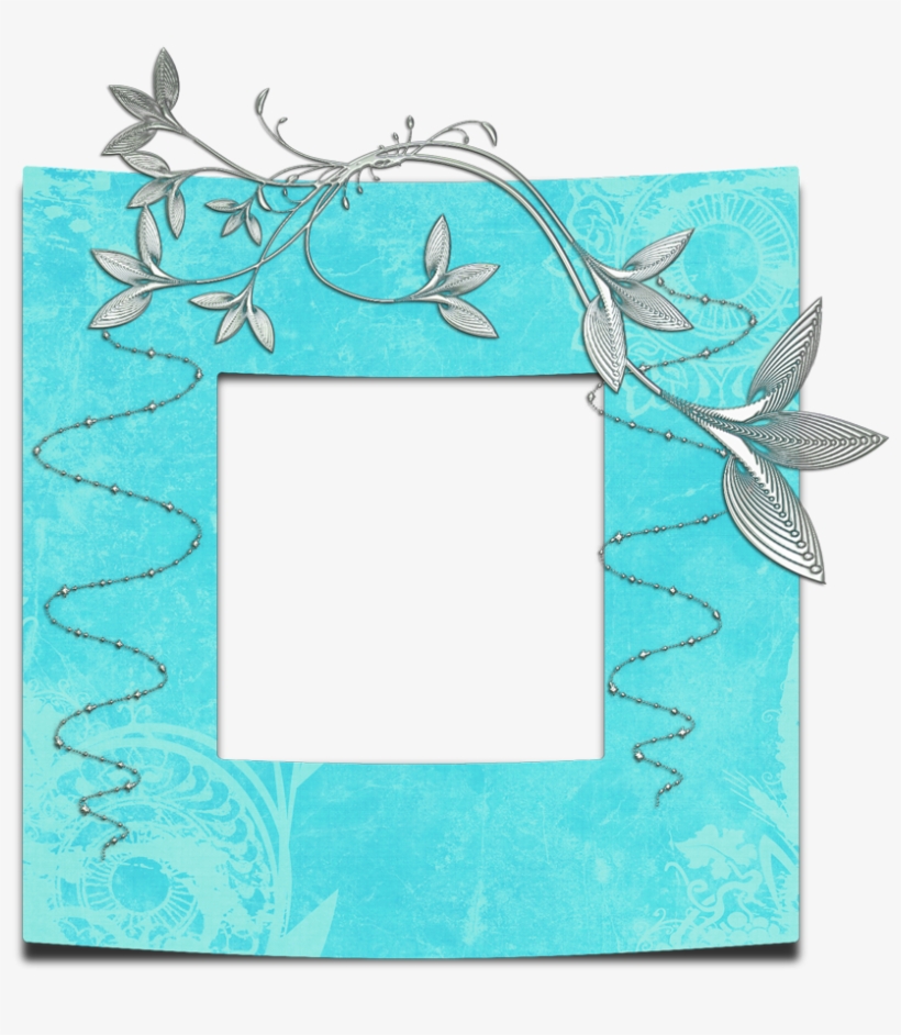 Frame Blue Cute Png - Free Transparent PNG Download - PNGkey