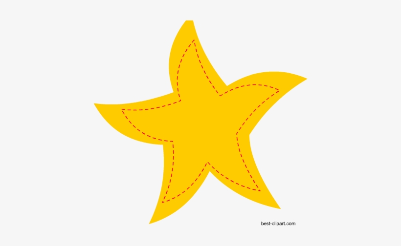 Funky Yellow Star Clip Art - Free Transparent PNG Download - PNGkey