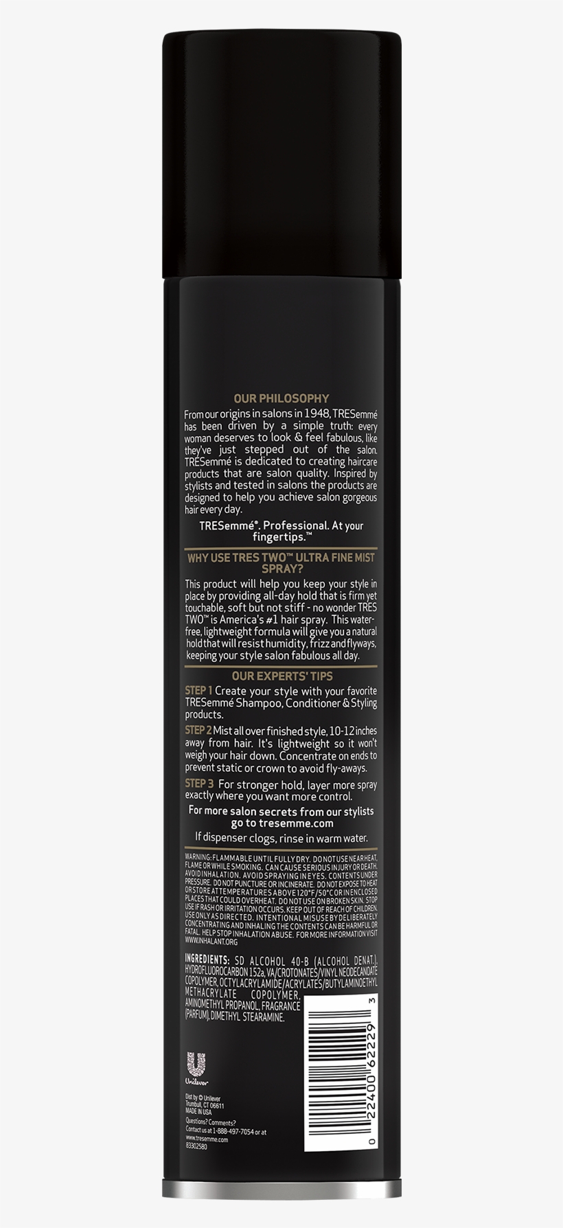 Hairspray Products Ingredients - Free Transparent PNG Download - PNGkey