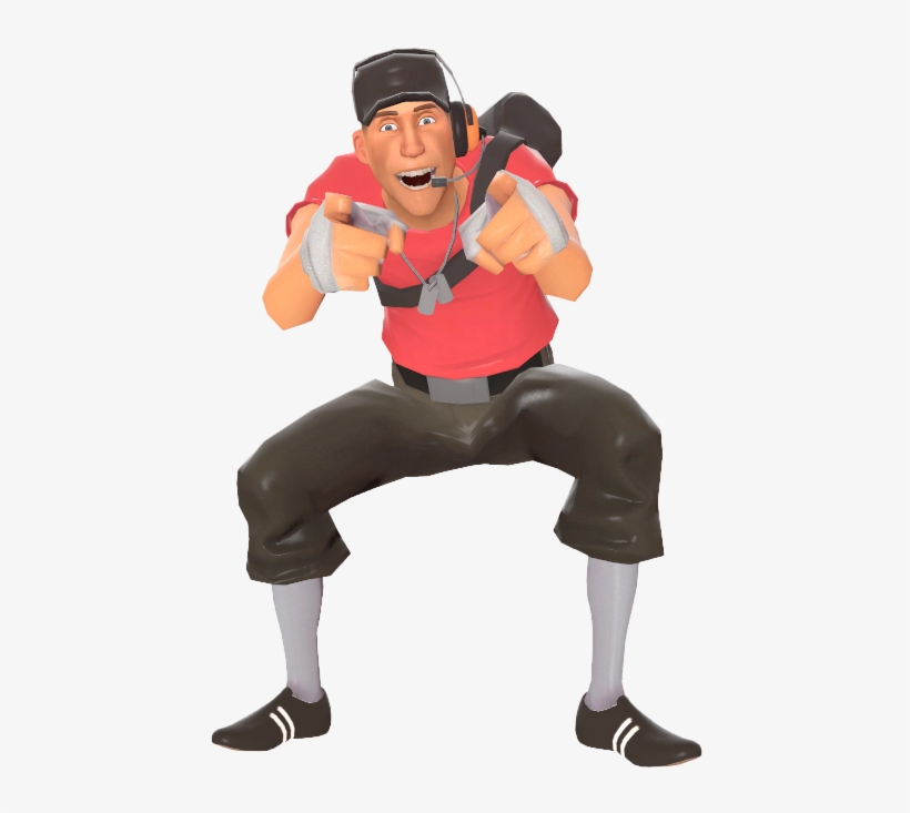 Amnesia - Scout Laughing Taunt - Free Transparent PNG Download - PNGkey