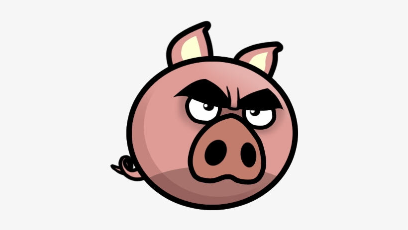 Evil Pig Cartoon - Free Transparent PNG Download - PNGkey