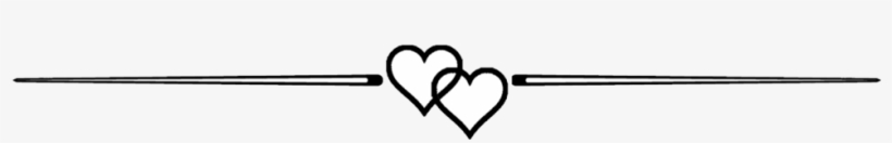 Cj Andrews' Two Hearts Divider - Heart Line Divider Png - Free ...