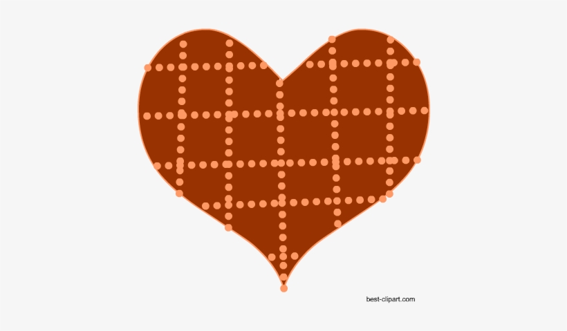 Heart With Dotted Lines, Clip Art - Heart - Free Transparent PNG ...