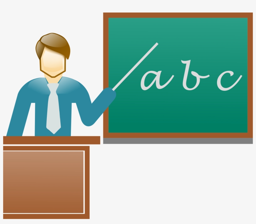 Teacher Professor Big Image Png - Teacher Blackboard Png - Free ...