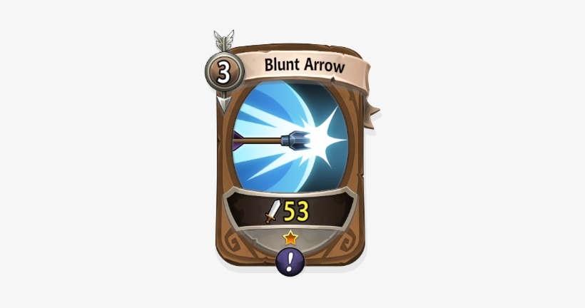 Ranged 0 Card Hero Blunt Arrow - Trade & Battle: Card Hero - Free ...
