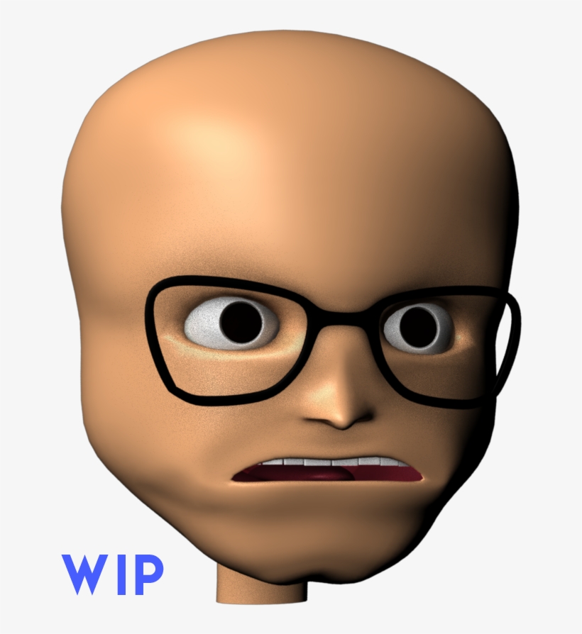 I Made A 3d Model Of Cancerlord - Cartoon - Free Transparent PNG ...