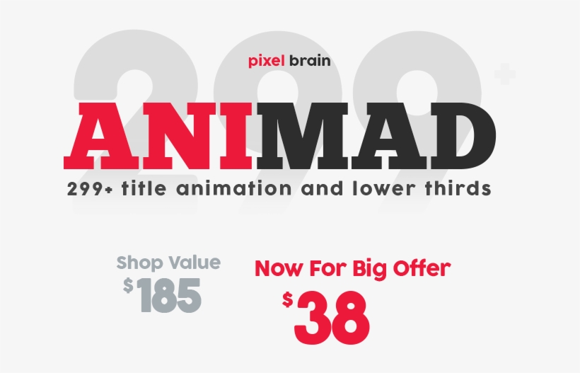 299 Titles And Lower Thirds - Block Lettering - Free Transparent PNG ...