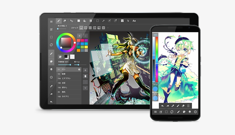 Medibang Paint Android Tutorial - Free Transparent PNG Download - PNGkey