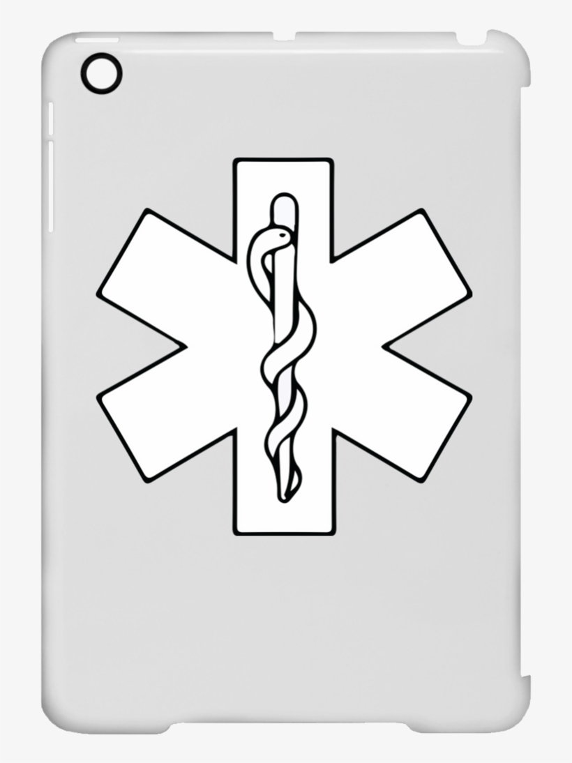 Star Of Life White - Star Of Life Outline - Green Shower Curtain - Free ...