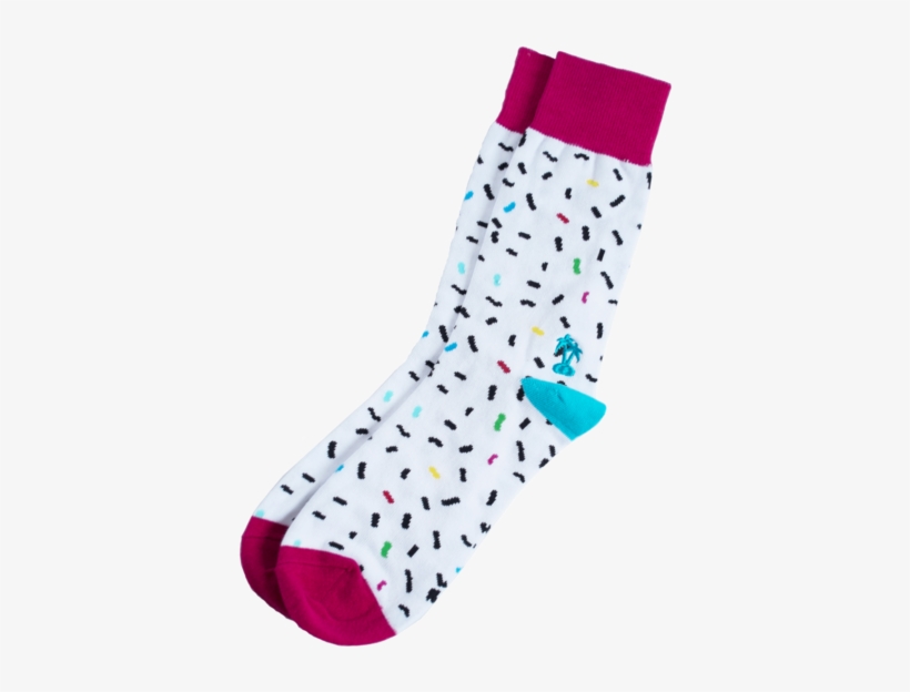 Sprinkle Sock - Sock - Free Transparent PNG Download - PNGkey