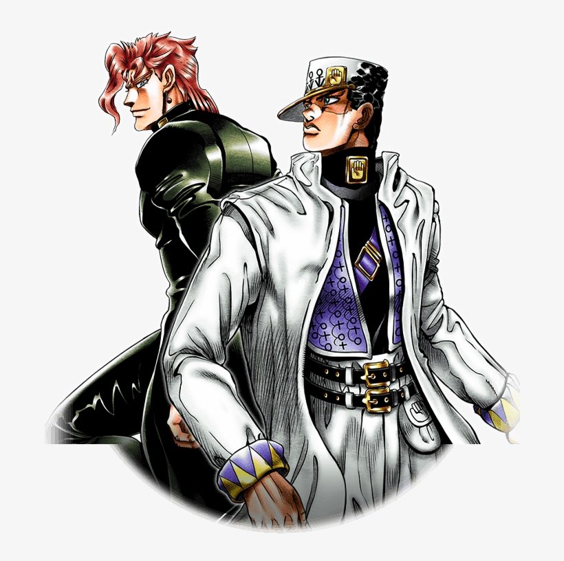 Unit Jotaro Kujo【part 4】and Kakyoin Noriaki - Jotaro And Kakyoin Png - Free Transparent PNG ...