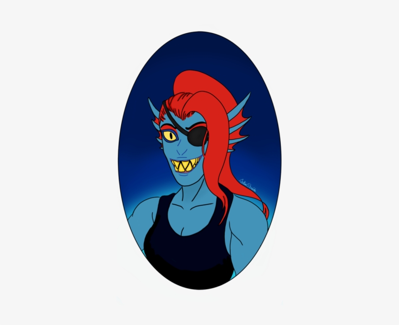 Finally I Had The Time To Draw Undyne - Drawing - Free Transparent PNG ...