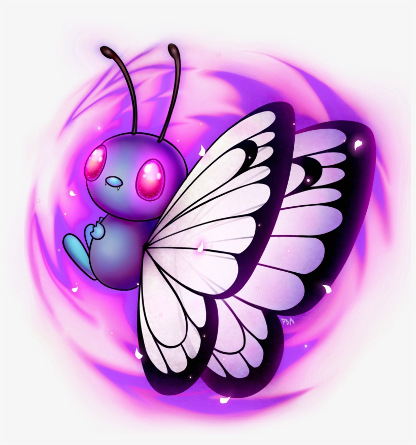 #012 Butterfree Used Confusion And Sleep Powder - Free Transparent PNG ...