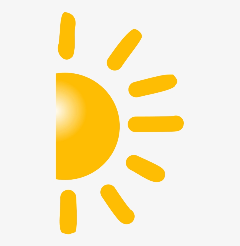 Half Sun Clipart Png - Sun Png High Resolution - Free Transparent PNG ...