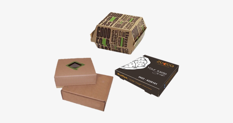 Food Packaging - Take Away Burger Boxes - Free Transparent PNG Download ...