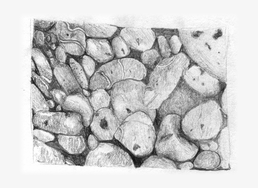 Pebbles A Truly Stunning Piece Of Year 5 Drawing - Observational Rock ...