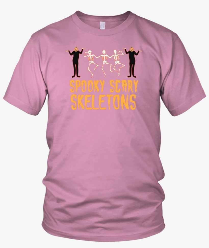 Spooky Scary Skeletons Meme Halloween T-shirt - True Friend Leaves Paw ...