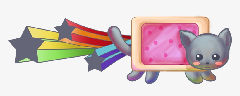 Nyan Cat 64 - Nyan Cat Kawaii Png - Free Transparent PNG Download - PNGkey