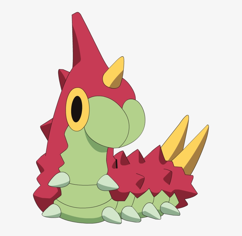 Pokémon Go Gen 3 Update - Pokemon Red Larva - Free Transparent PNG ...