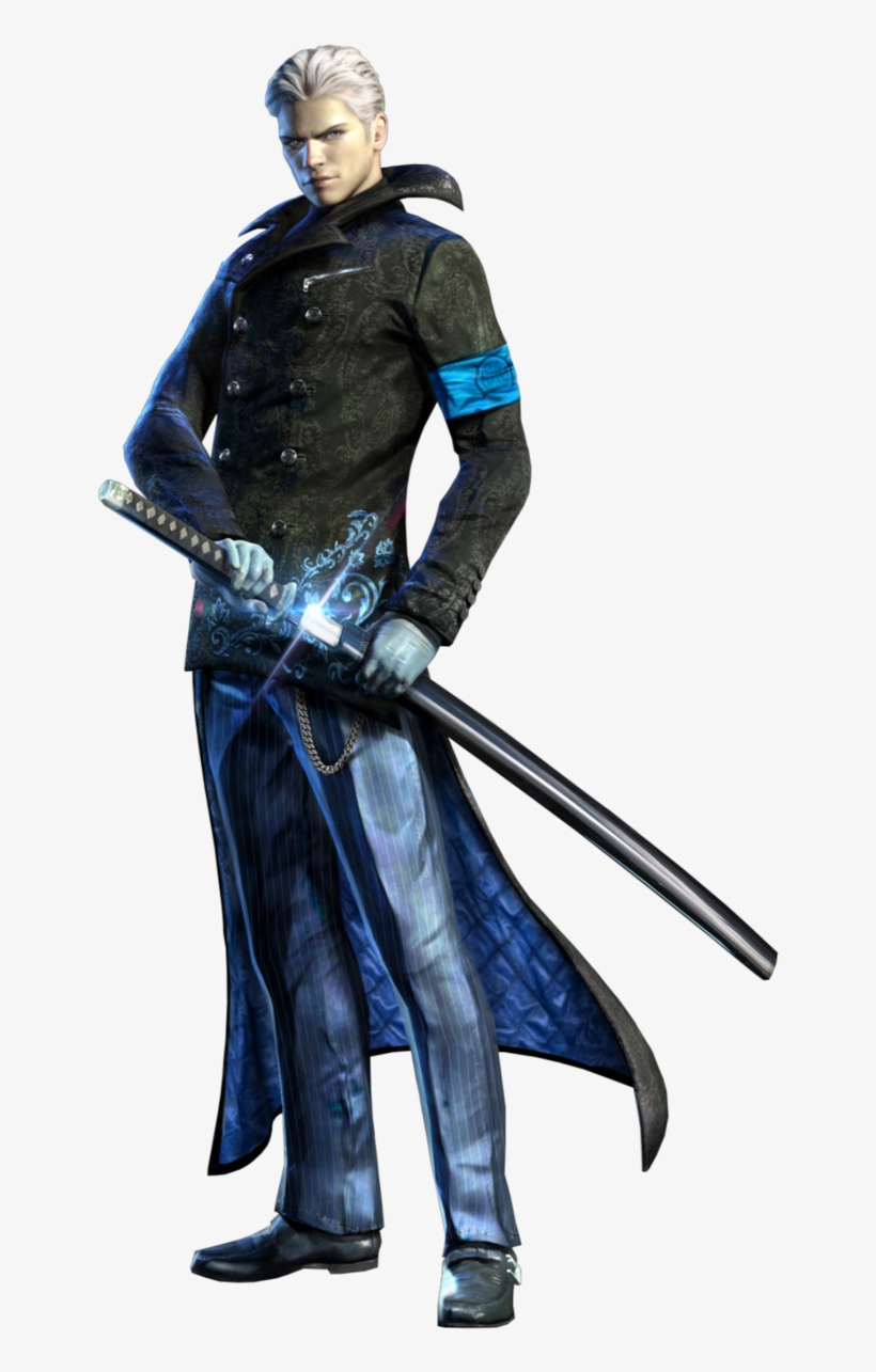 Dmc Vergil - Devil May Cry Dante Brother - Free Transparent PNG ...