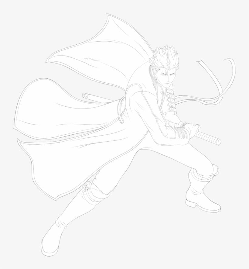 28 Collection Of Vergil Dmc Drawing - Devil May Cry Vergil Drawing ...