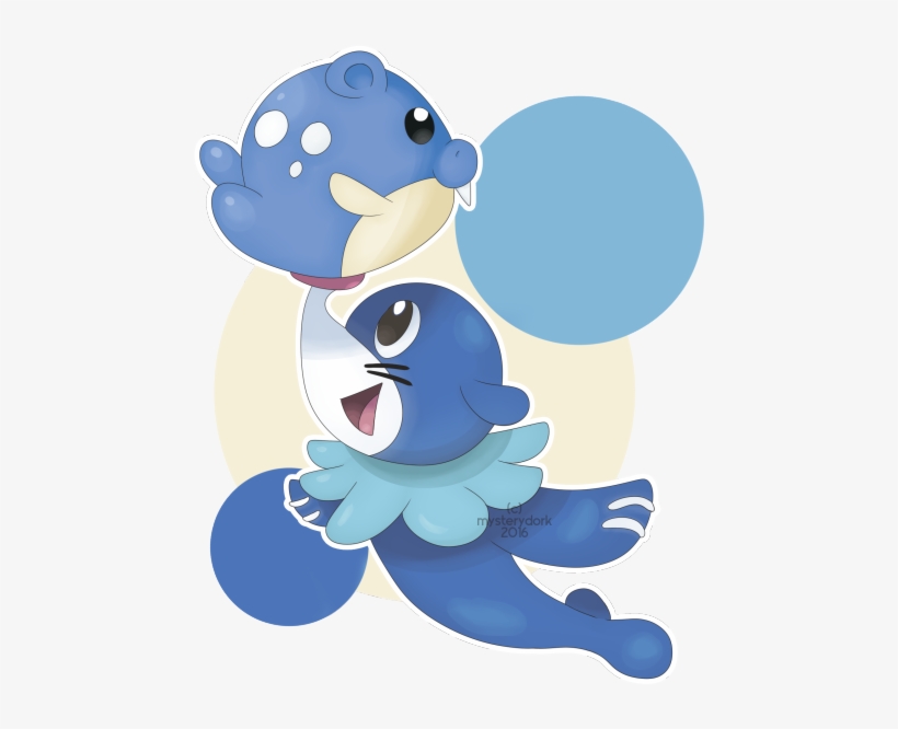Mysterydork - “pokemon - Popplio - Spheal - ” - Pokémon - Free ...