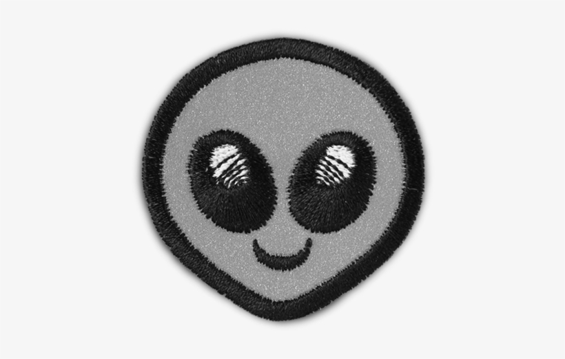 Reflective Alien Face Patch - Circle - Free Transparent PNG Download ...