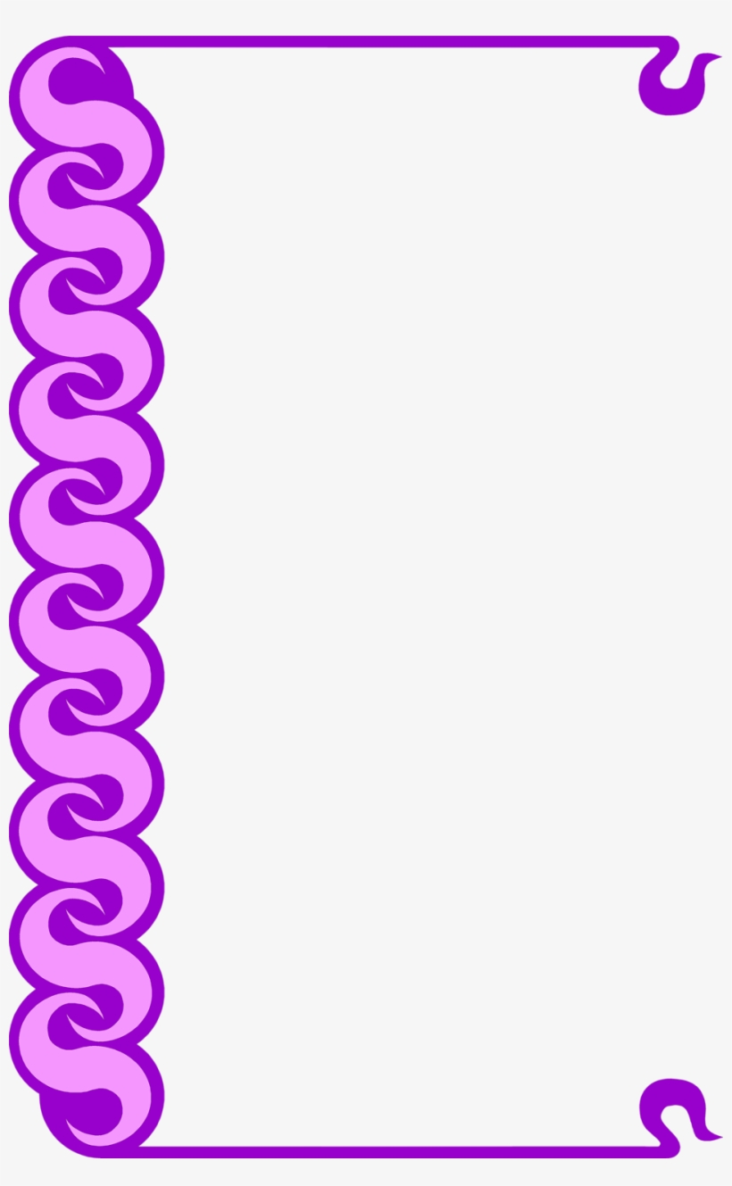 Border Purple Clipart - Borders And Frames Clip Art - Free Transparent ...