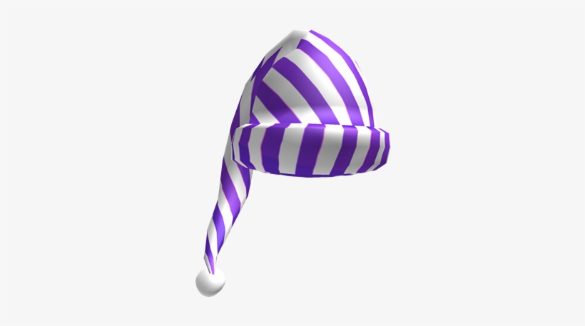 Purple And White Sleep Cap - Sleep Hat Png - Free Transparent PNG ...