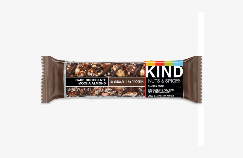 Download Kind Bars Dark Chocolate Almond Clipart Chocolate - Kind Bars ...