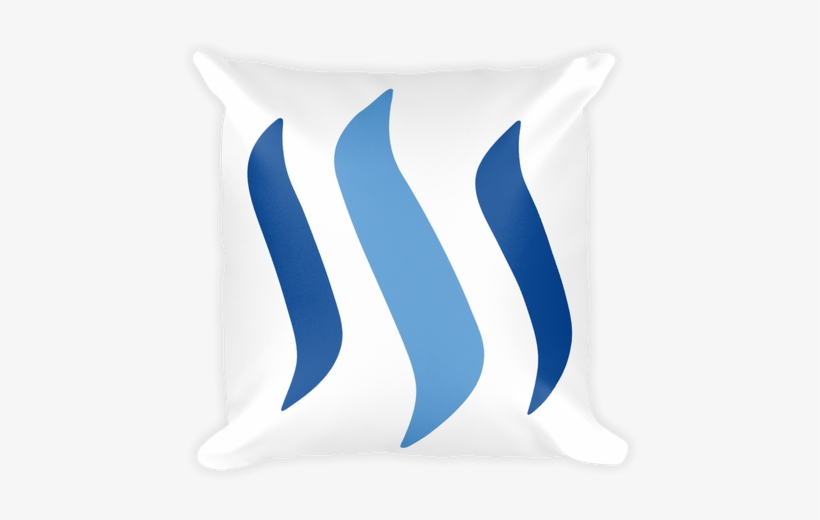 Steemit Steem Logo Square Pillow - Steemit Icon - Free Transparent PNG ...