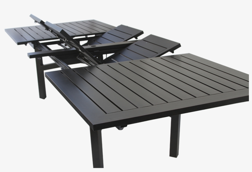 Extendable Outdoor Dining Table - Free Transparent PNG Download - PNGkey