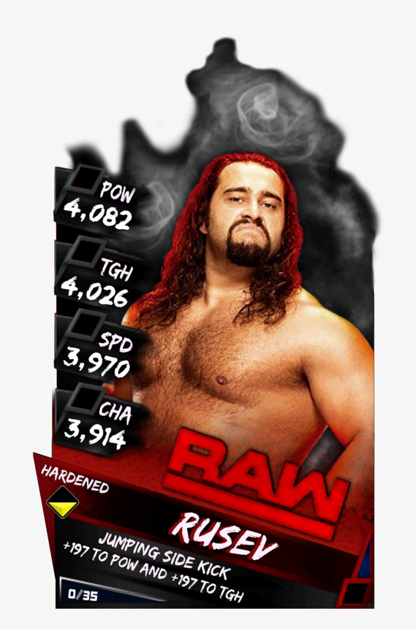 Rusev - Common Rusev - Uncommon Rusev - Rare Rusev - Cedric Alexander ...