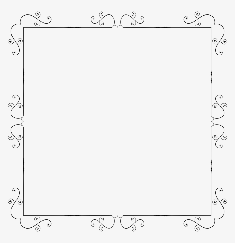 Medium Image - Fancy Border Square - Free Transparent PNG Download - PNGkey