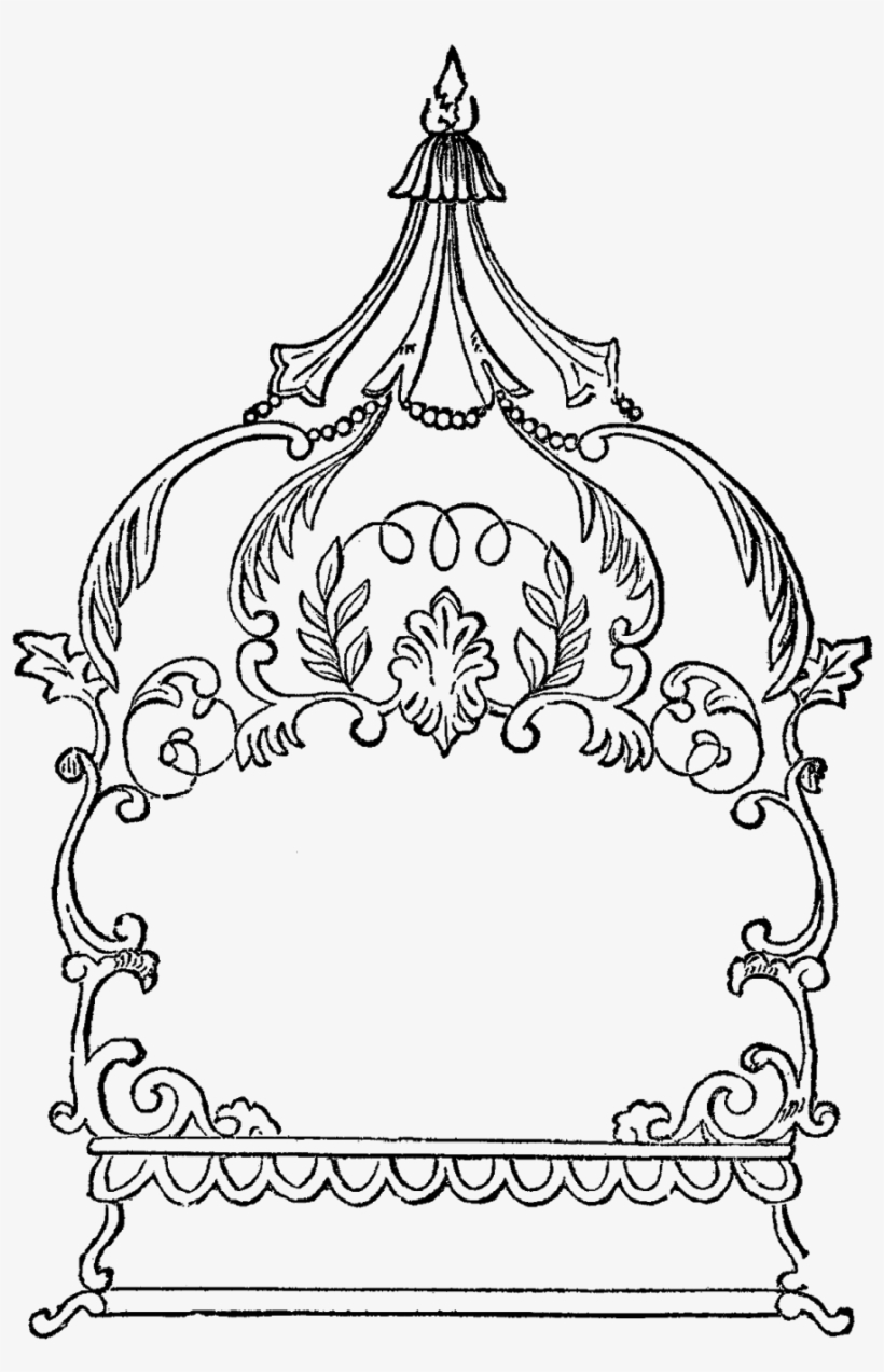 Decorative Printable Frame - Illustration - Free Transparent PNG ...