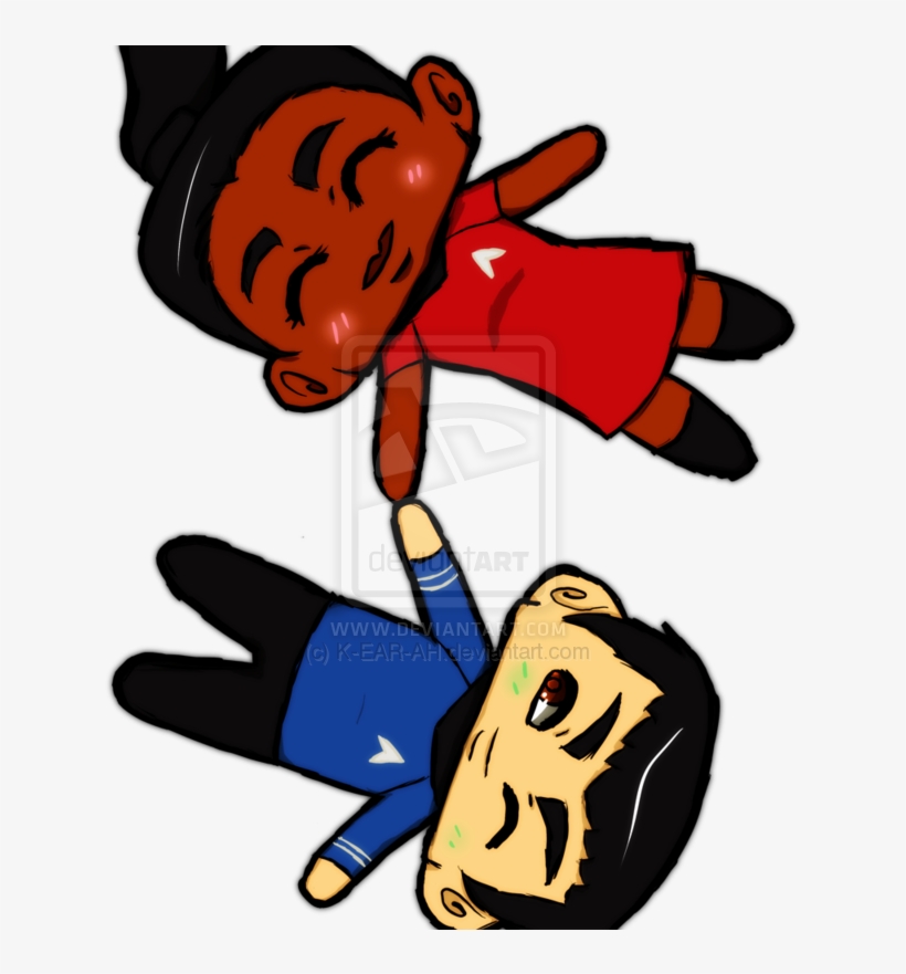 Spock & Uhura Images The Only Exception Hd Wallpaper - Cartoon - Free ...