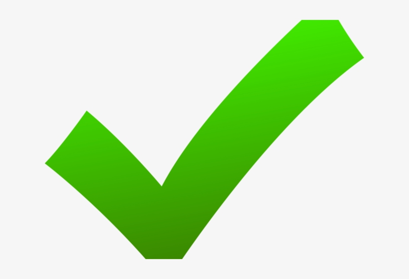 Green Tick Clipart Transparent Background - Very Good Logo Png - Free ...