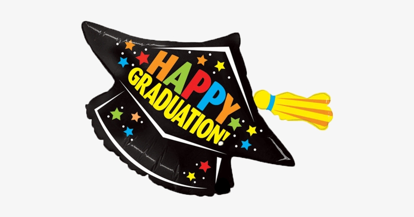 Happy Graduation Balloon - Free Transparent PNG Download - PNGkey