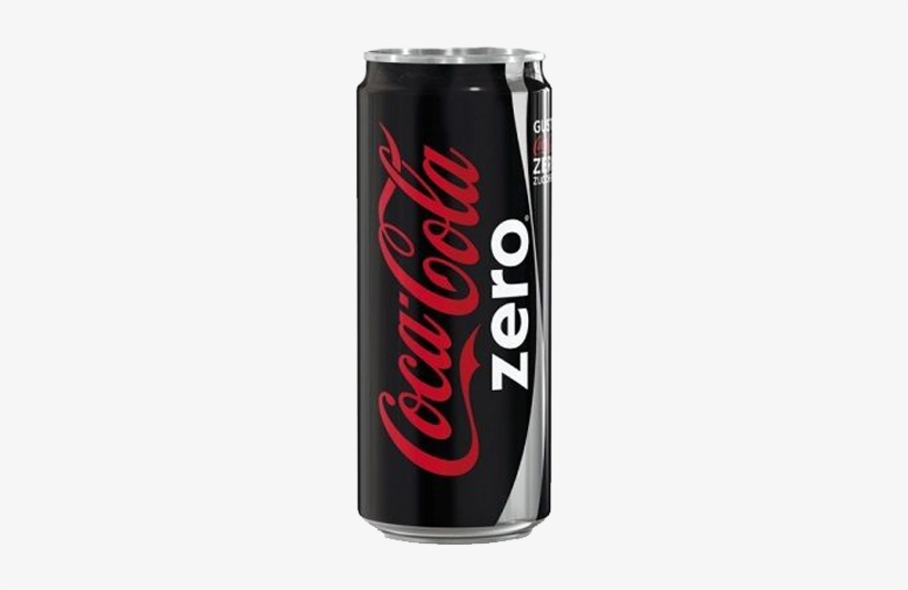 Cocacola Zero Can 300ml - Coca Cola Zero 33cl - Free Transparent PNG ...