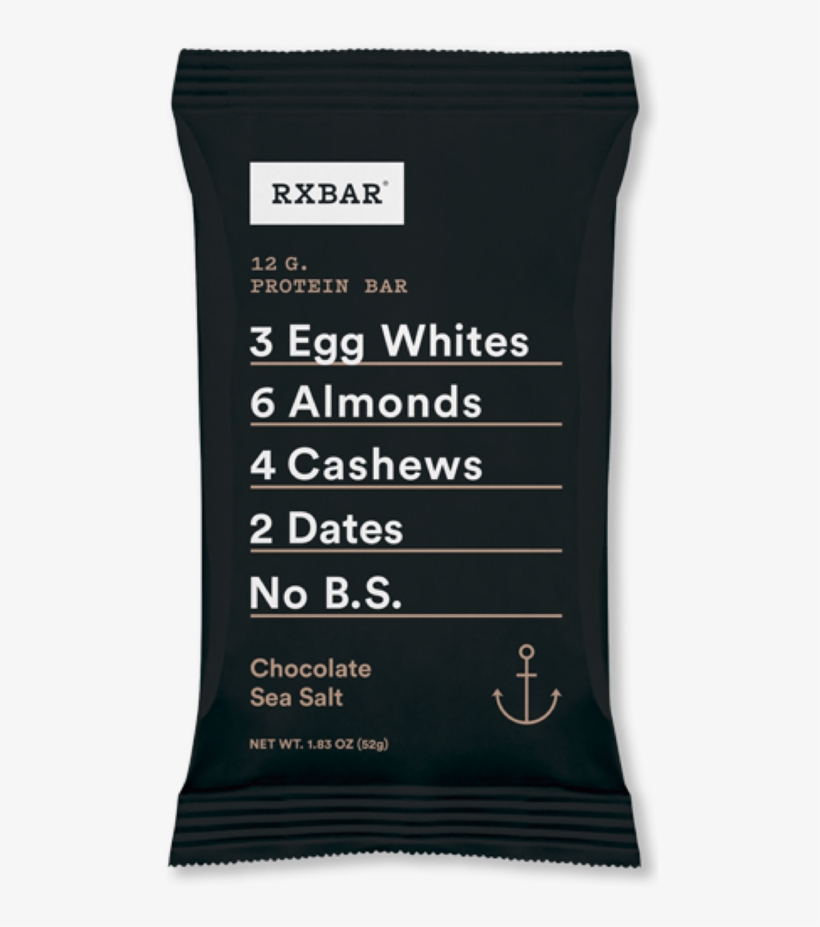 Rx Bar Chocolate Sea Salt - Rxbar Peanut Butter And Berries - Free ...
