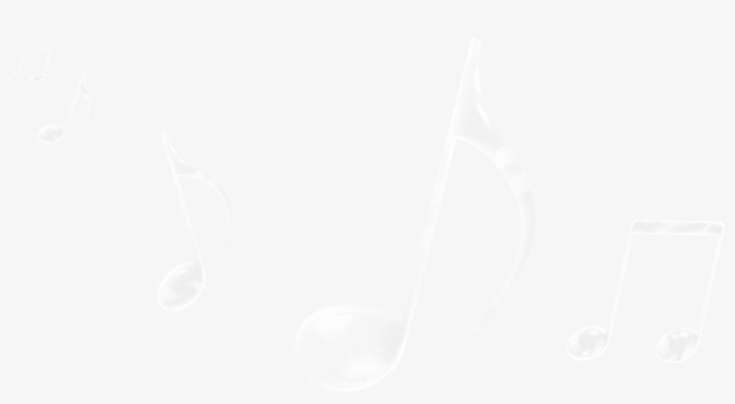White Musical Notes Png - Sketch - Free Transparent PNG Download - PNGkey