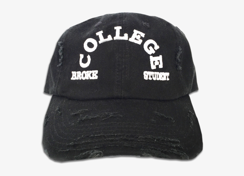 Black Broke College Student Cap W/ "rt" Logo Pin - Free Transparent PNG ...