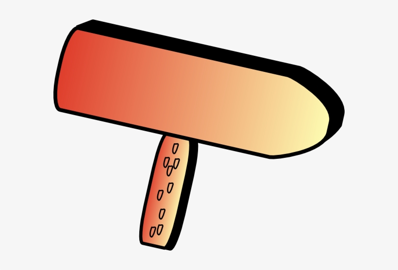 Cartoon Directional Sign Wood Clip Art - Cartoon Road Sign - Free ...