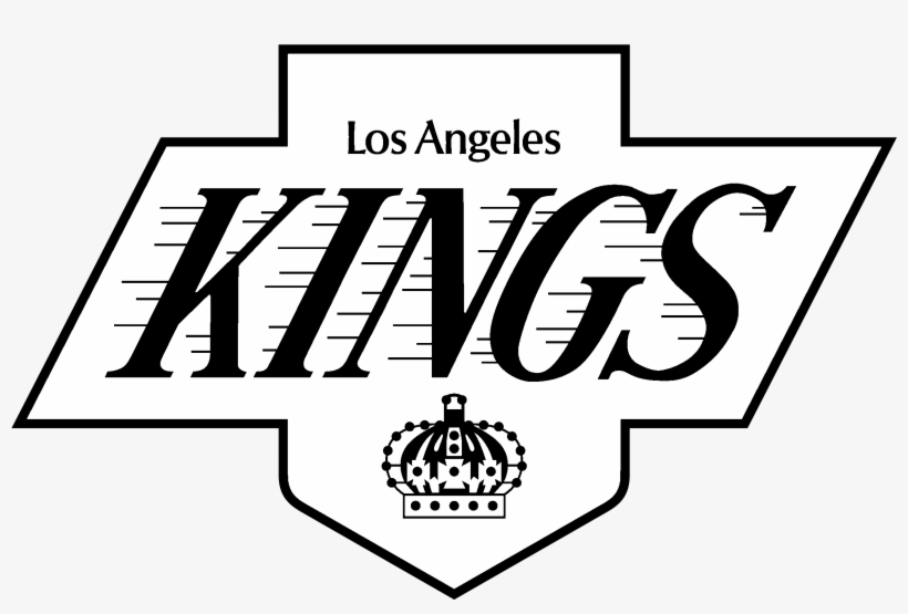 Los Angeles Kings Logo Black And White - Logo Los Angeles Kings - Free ...