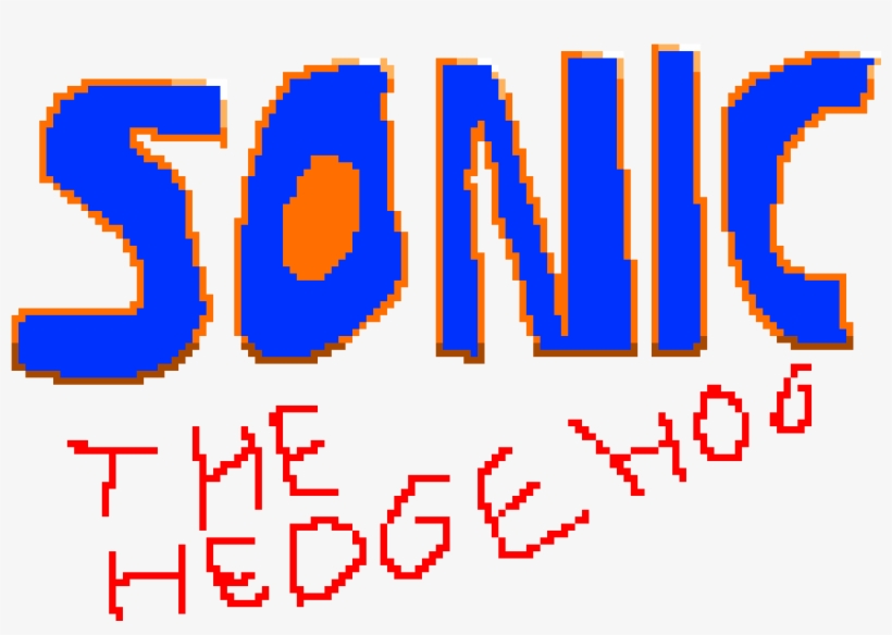 Sonic The Hedgehog Logo - Graphic Design - Free Transparent PNG ...