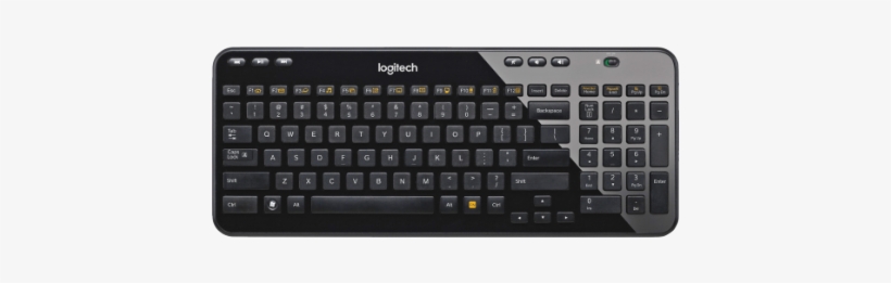 Logitech K360 Wireless Keyboard - Logitech Wireless Keyboard Black ...
