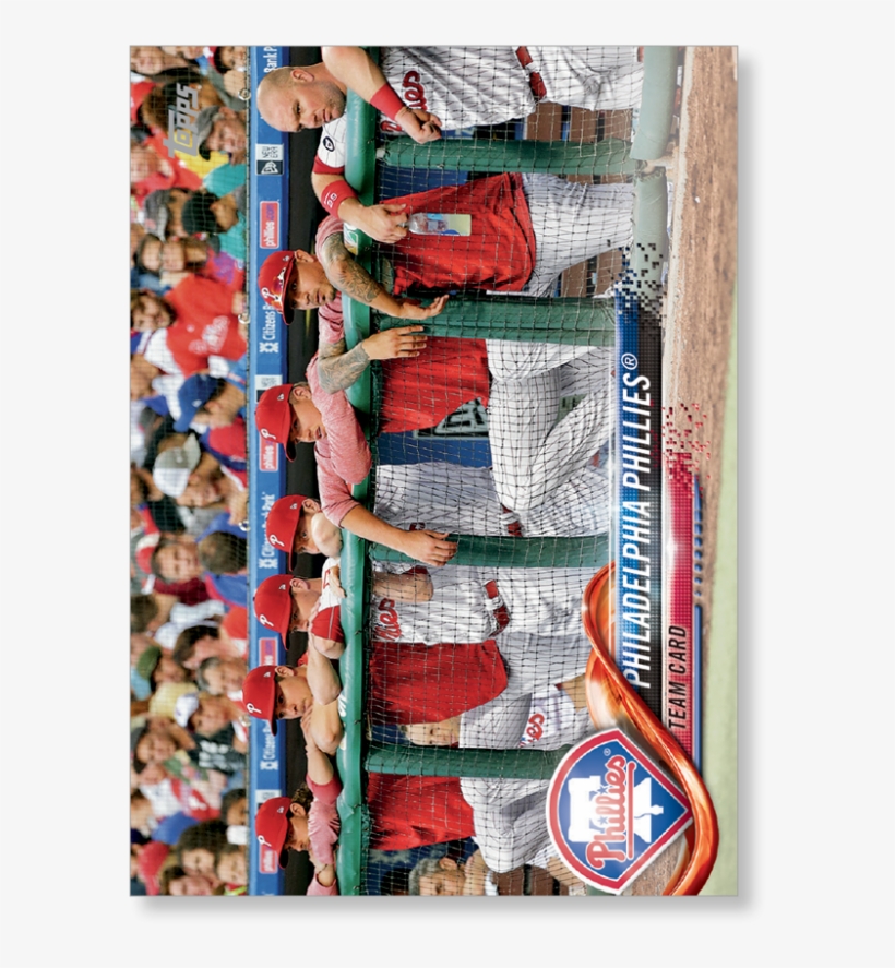 2018 Topps Series 1 Baseball Philadelphia - Baseball - Free Transparent ...